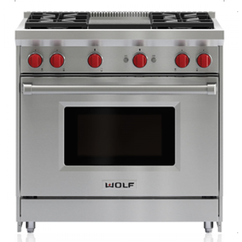 Estufa de Gas WOLF 36" - GR364G